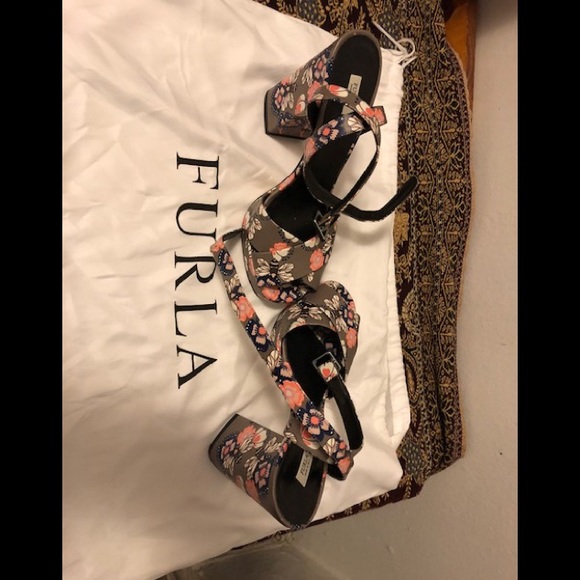 Furla | Shoes | Furla High Heeled Leather Sandals | Poshmark